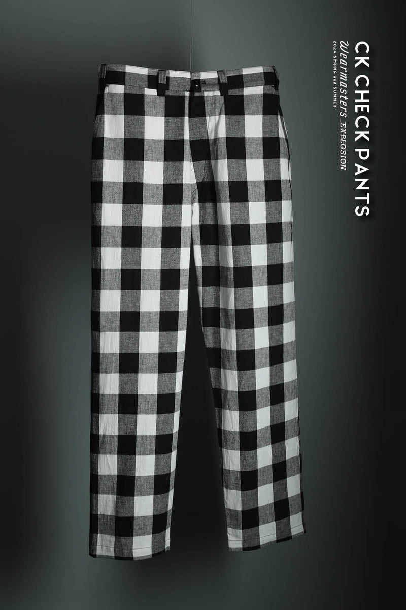 【WEARMASTERS】-New Release-Lot.750 CK Check Pants – ATTRACTIONS