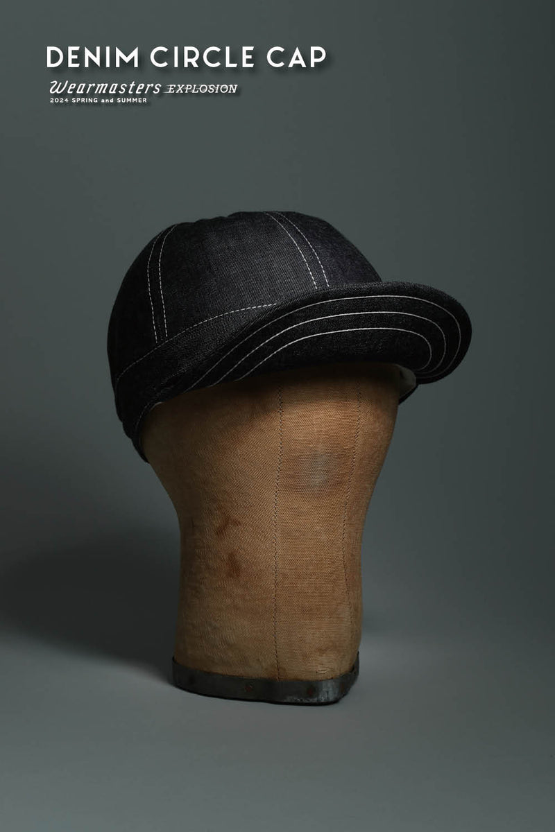 【WEARMASTERS】-New Release-Lot.846 Denim Circle Cap – ATTRACTIONS
